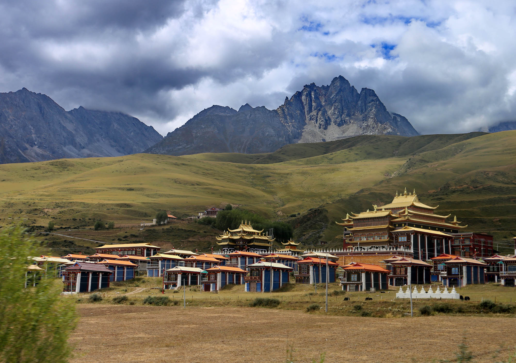 Poemas del río Wang: On the border of two Tibets. Dzokchen Monastery ...