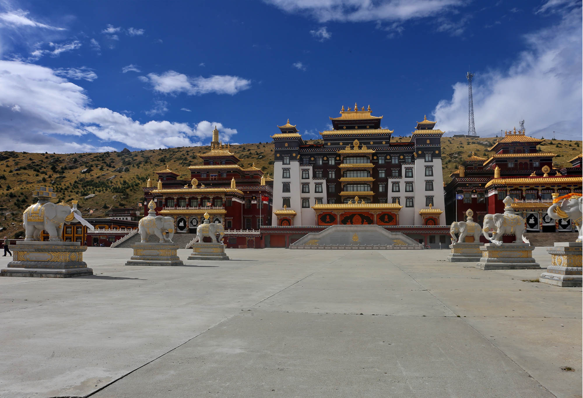Poemas del río Wang: On the border of two Tibets. Dzokchen Monastery ...