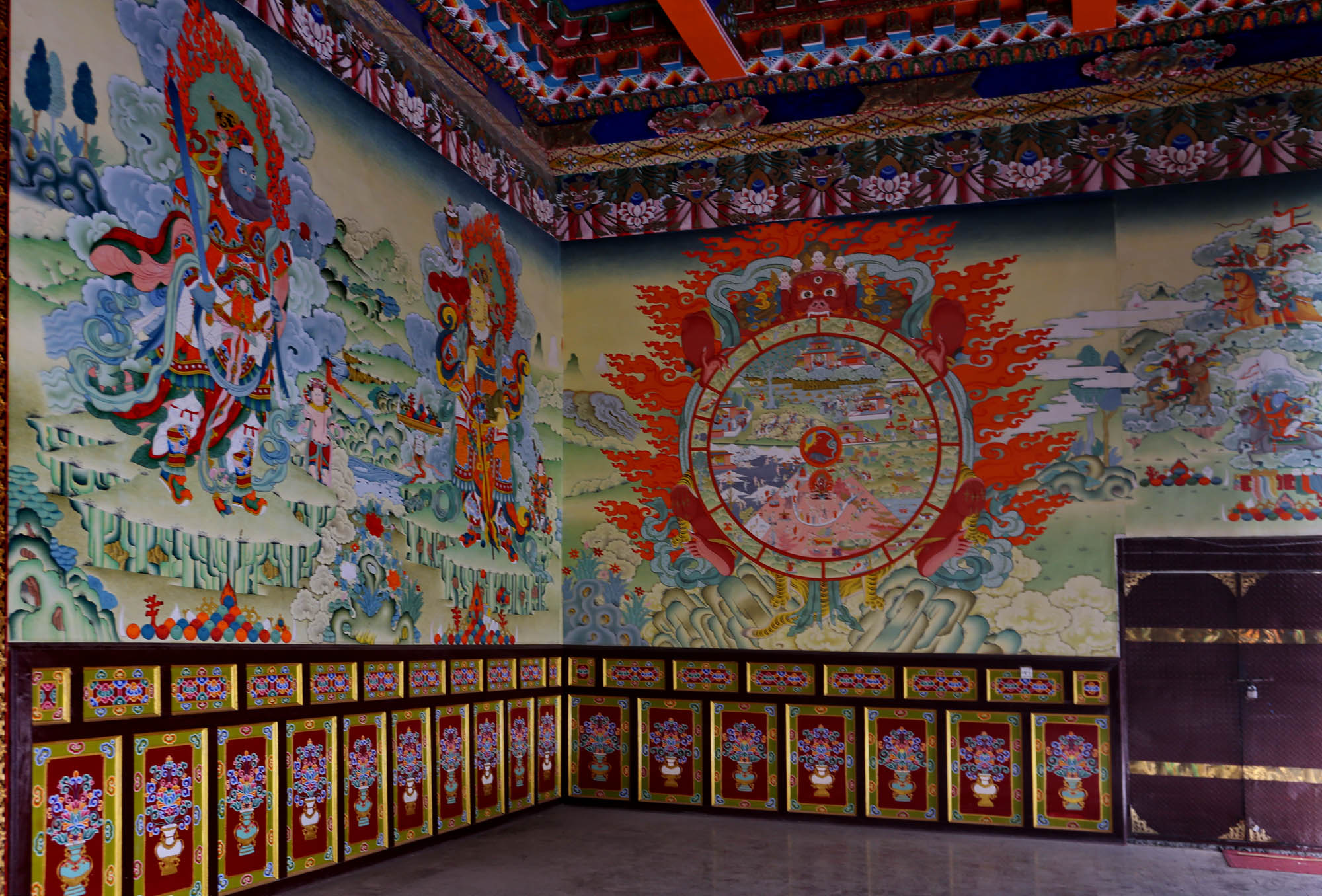Poemas del río Wang: On the border of two Tibets. Dzokchen Monastery ...