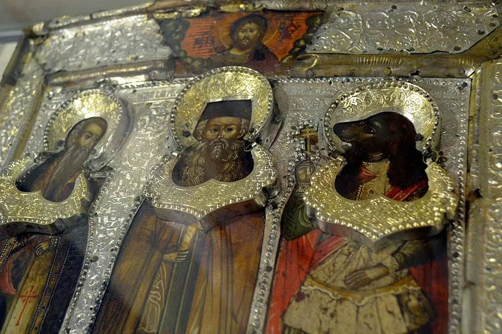 Poemas del río Wang: Dog-headed Saint Christopher