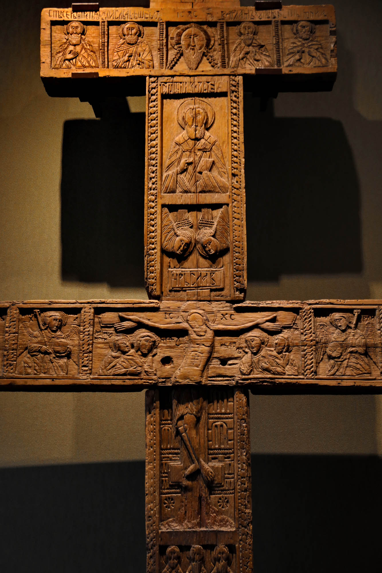 Poemas del río Wang: The wooden cross of Novgorod
