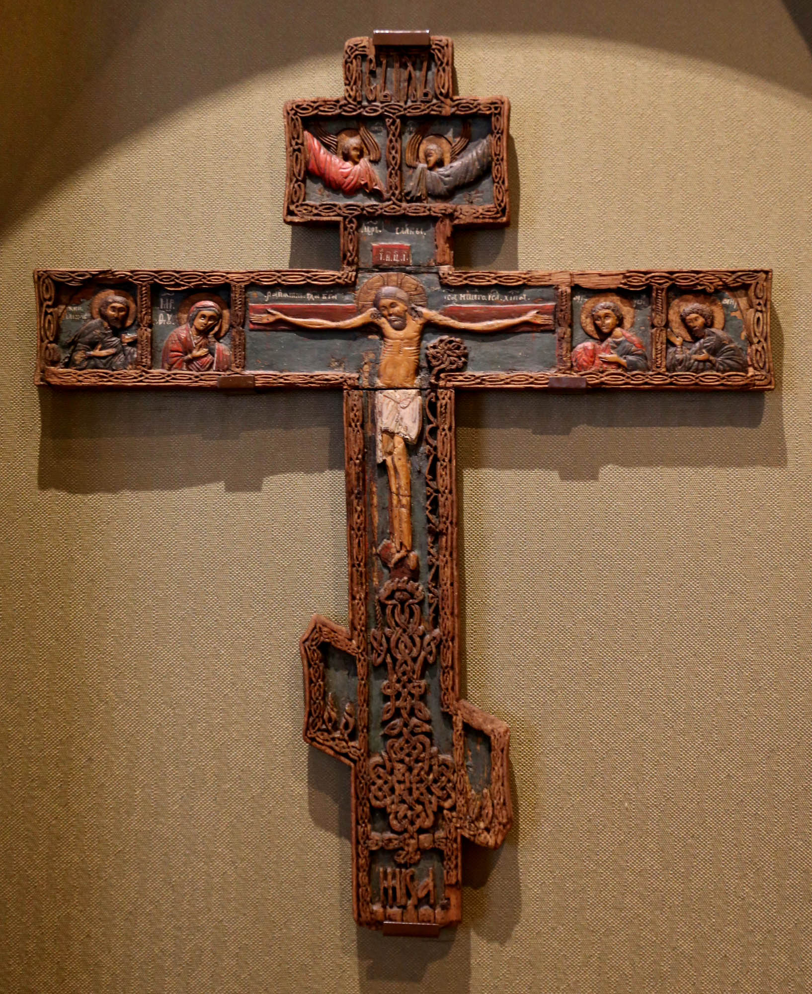Poemas del río Wang: The wooden cross of Novgorod