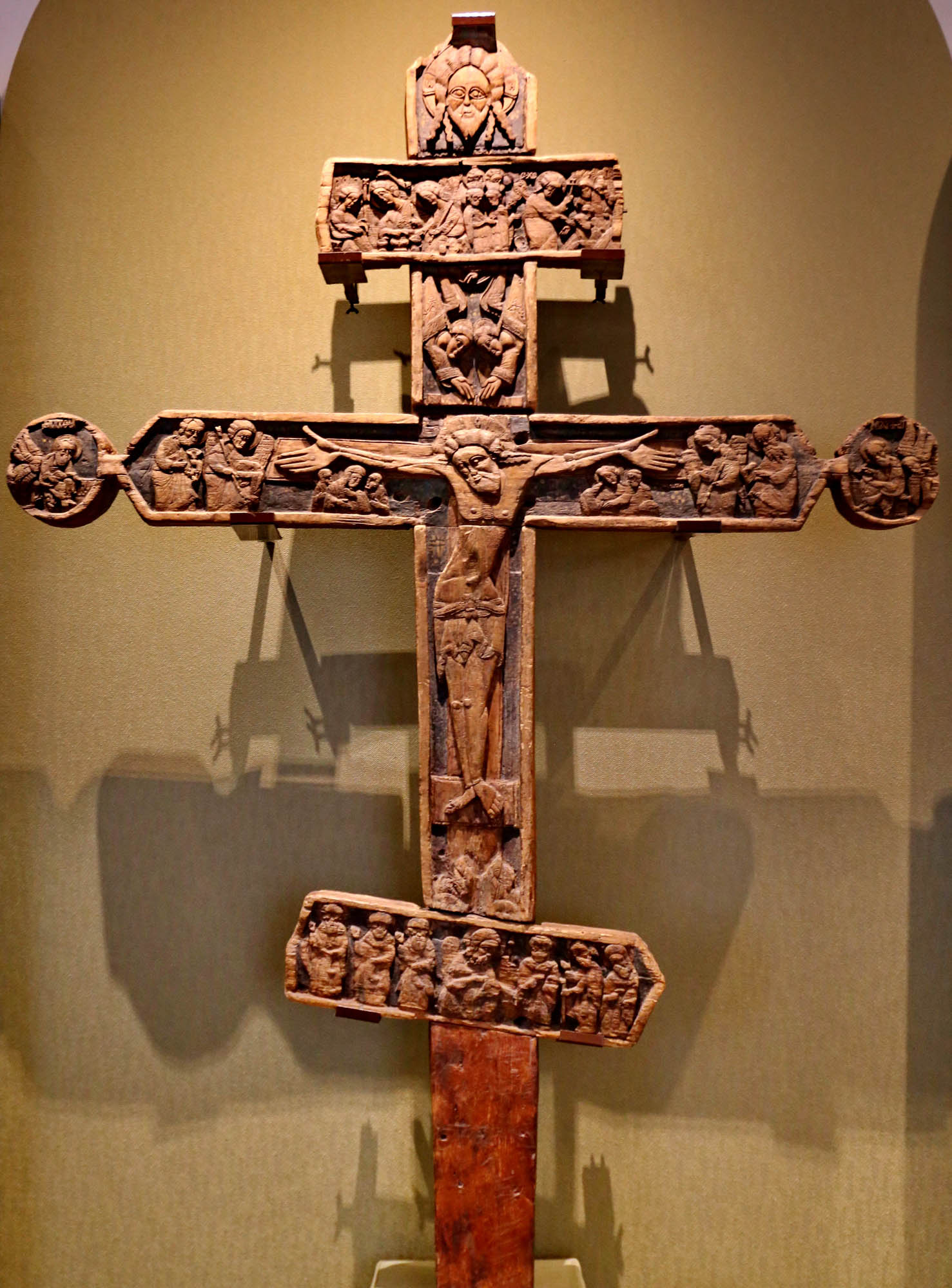 Poemas del río Wang: The wooden cross of Novgorod